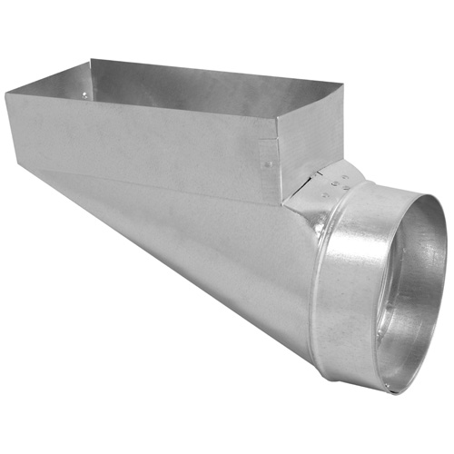 Imperial Galvanized End Boot - 3 1/4-in x 10-in x 5-in - Steel GV0657 | RONA