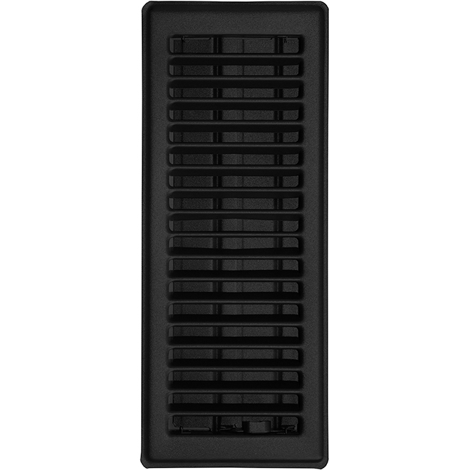 IMPERIAL Registre De Plancher 2 1 4 X 10 Acier Noir Mat RG0145 RONA