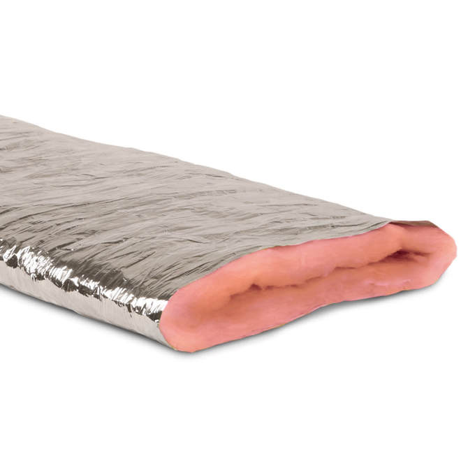 Imperial Duct Insulation Sleeve in Fiberglass - 4-in x 10-ft | RONA