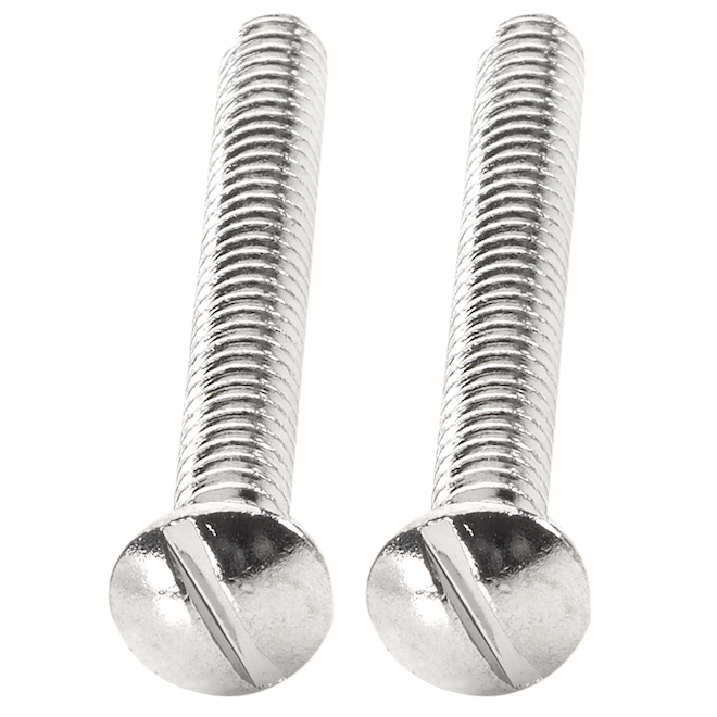 BELANGER UPT Chrome Bath Tub Face Plate Screw (2-Pack) BPK826-12PC | RONA