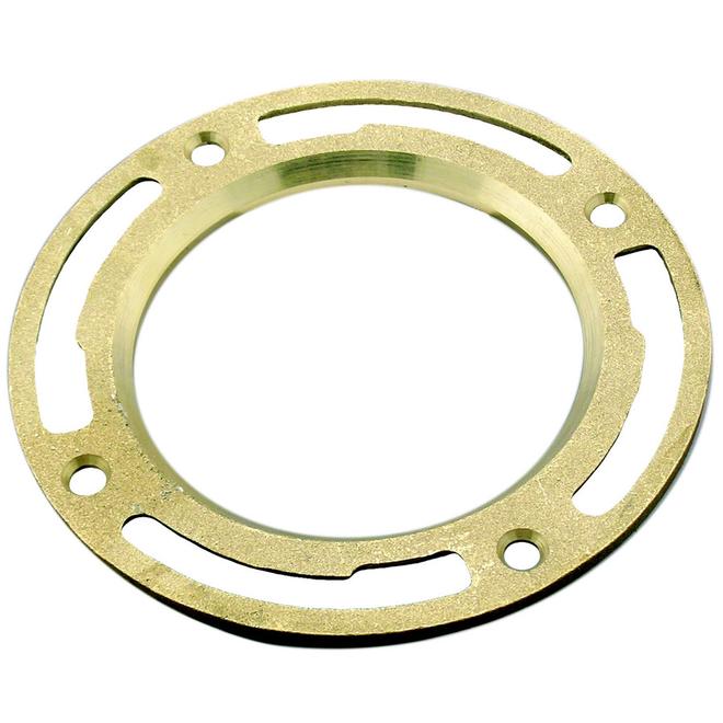 4 pouces de diamètre. Bride d'ancrage de toilette en laiton BP45-304 | RONA