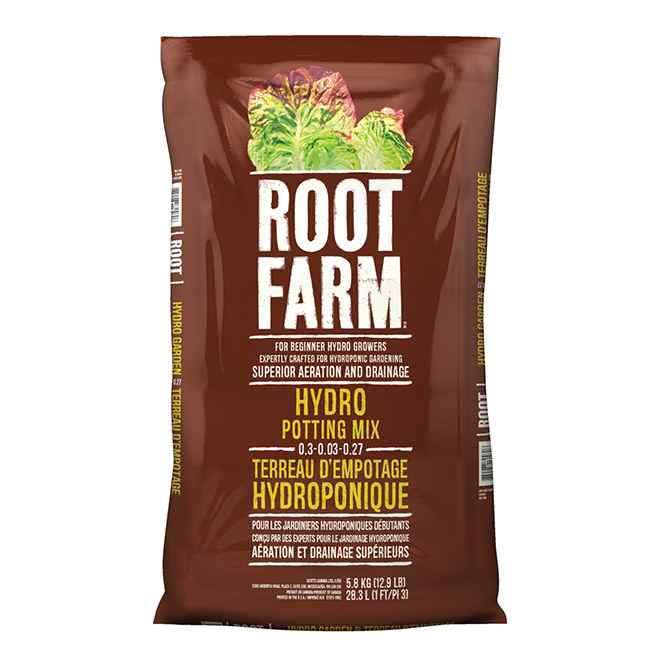 ROOT FARM Hydro Potting Mix - 28.3 L 10101-75470 | RONA