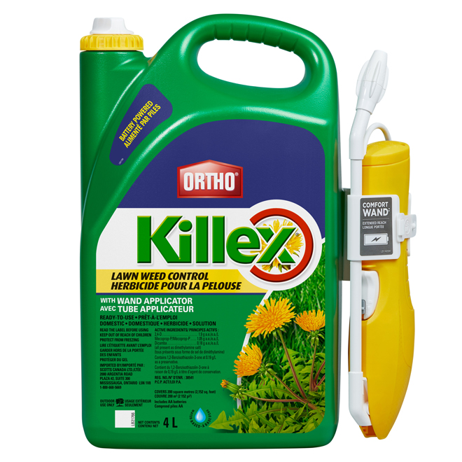 Ortho Killex Liquid Weed Control with Application Wand - 4 L 4661905 | RONA