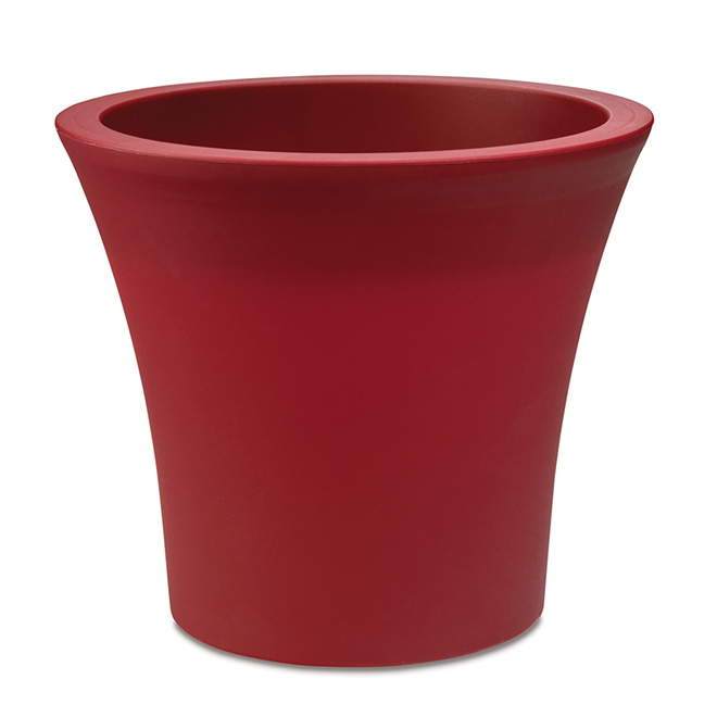 Pot à fleurs Plastona, City, plastique, 15 po, rouge CITY40R | RONA