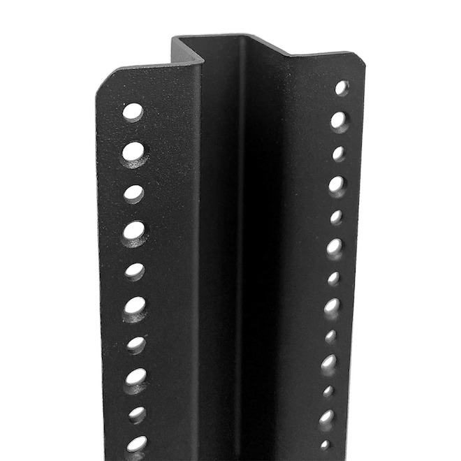 Master Halco V3 3-in x 9-ft Black Galvanized Steel Line Post N25550 | RONA