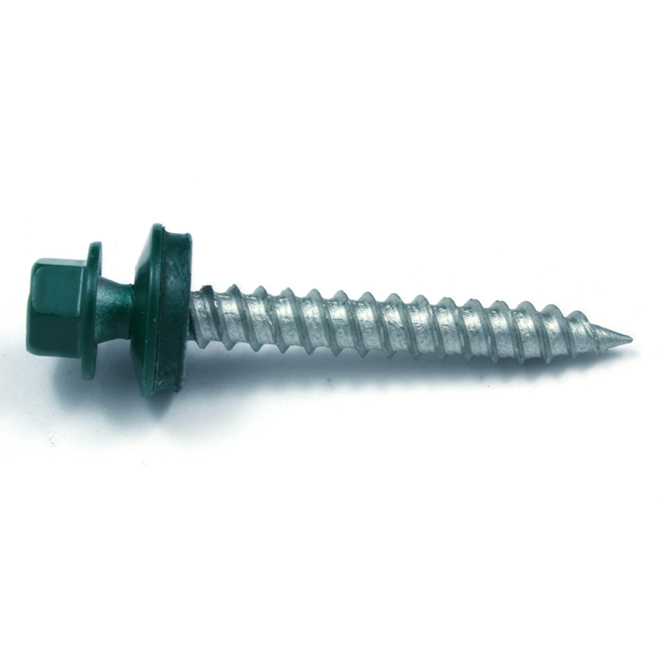 Reliable Fasteners Coloured Roof Metal Screws with Neoprene Washer - #9 ...