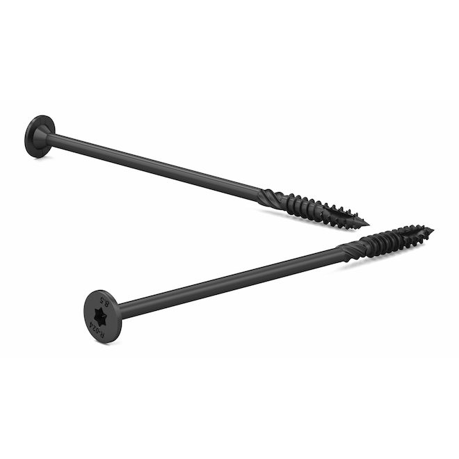 Reliable PWR Drive STR Structural Screws 5/16 x 6 1/2-in - Black - Box ...