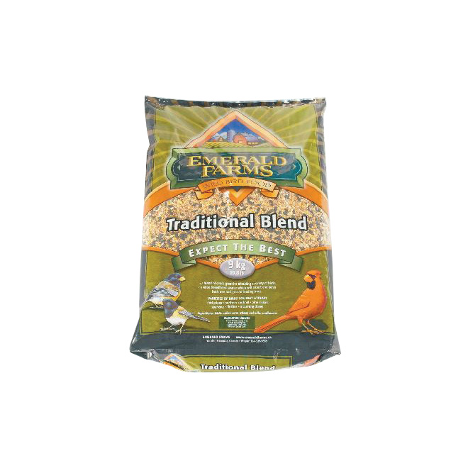 EMERALD FARMS Bird Food - Traditional Blend - 9 kg | RONA