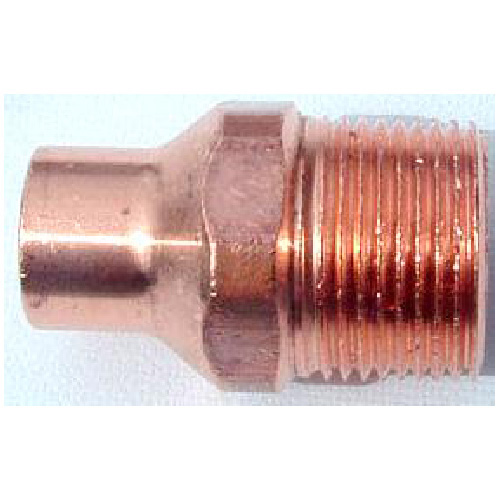 Bow Copper Adapter - Male - Soldered and Threaded - 1-1/2-in dia 471201 ...