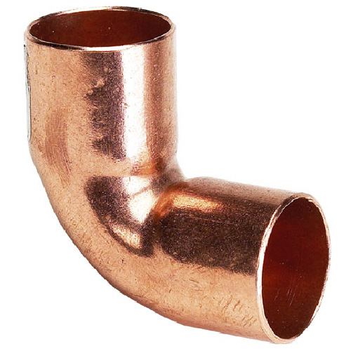 Bow Copper Elbow Fittings - 90° Angle - Solder Connections - 1 1/2 dia ...