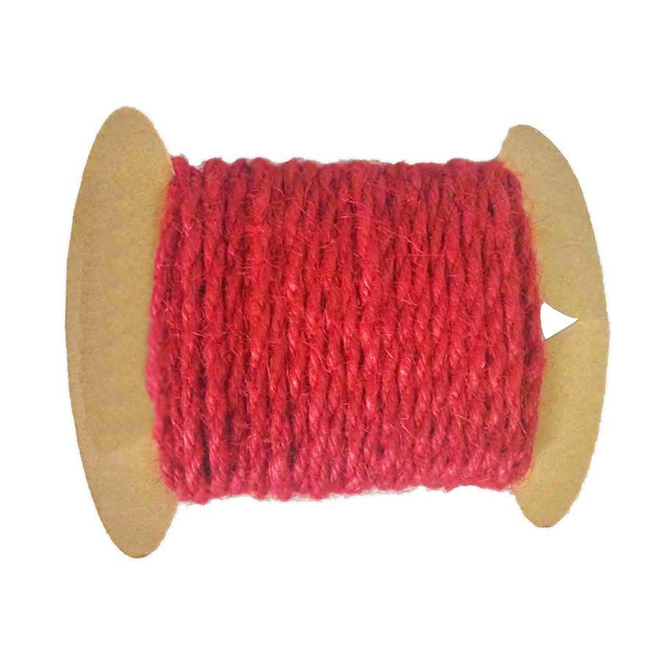 Cording Jute - 4 mm x 24' - Burgundy LG-PM1701B | RONA
