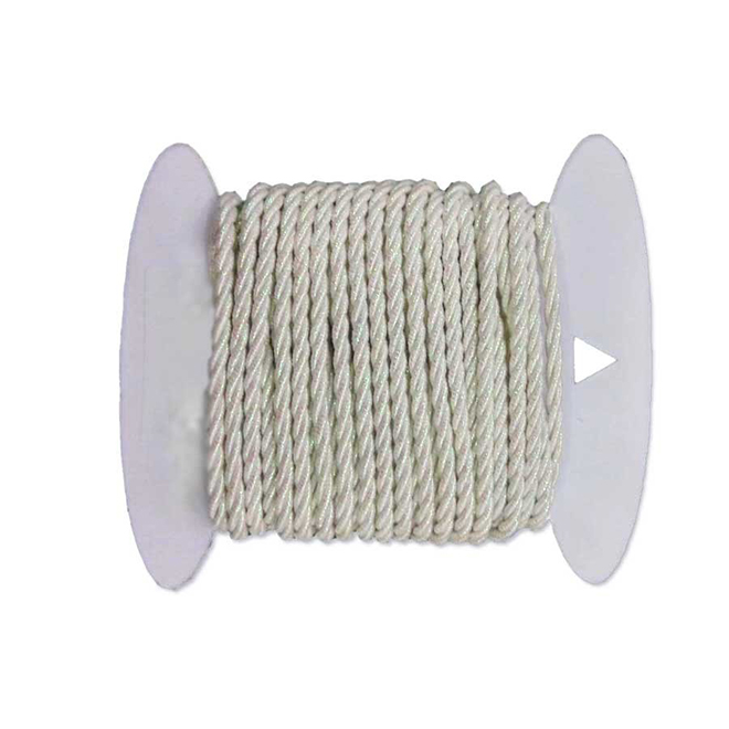 HOLIDAY LIVING Cording Jute - 4 mm x 24' - White LG-PM1701C | RONA