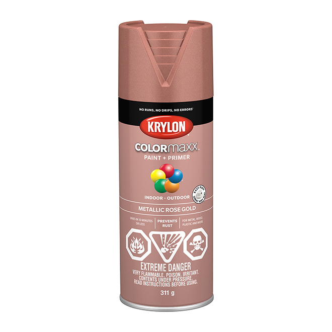 Krylon Paint and Primer - Colormaxx - 340 g - Pink Gold 455930007 | RONA