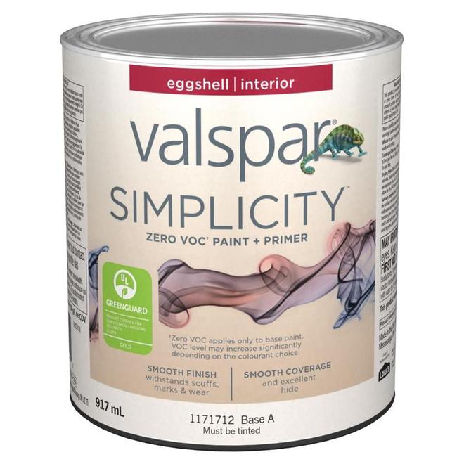 Valspar Simplicity Eggshell Latex Interior Paint 916mL | RONA