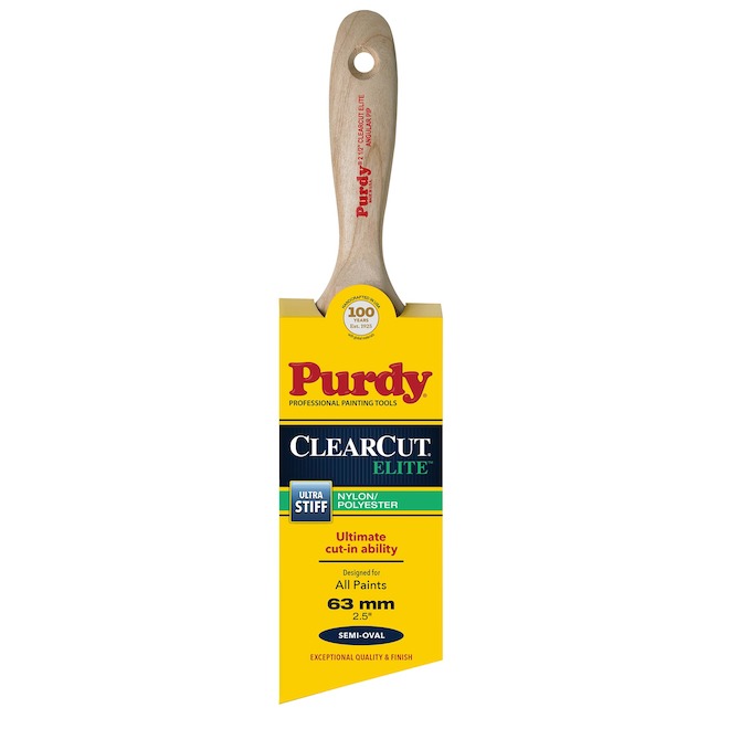 Purdy ClearCut Elite Pip Angular Paint Brush with Beavertail Handle and ...
