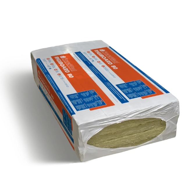 Isolation rigide en laine minérale RigiBoard par PowerWool 2,5 po x 2 ...