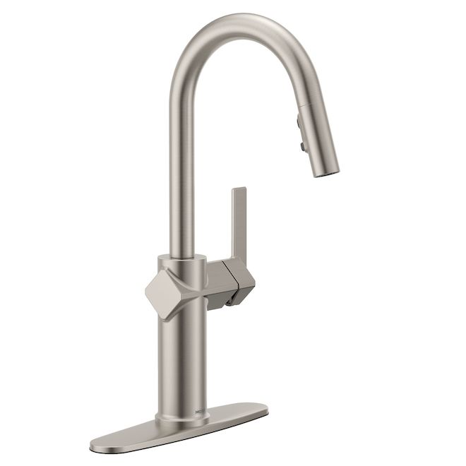 Moen Joric Kitchen Faucet With 1 Handle And Pull Down Spout Stainless