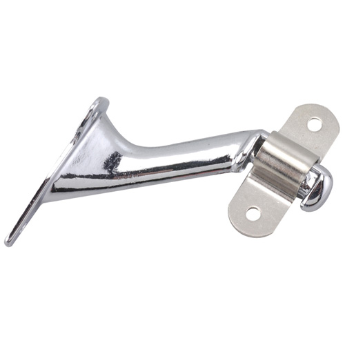 Onward Adjustable Hanger Handrail Brackets - Chrome Finish - Steel - 2 ...