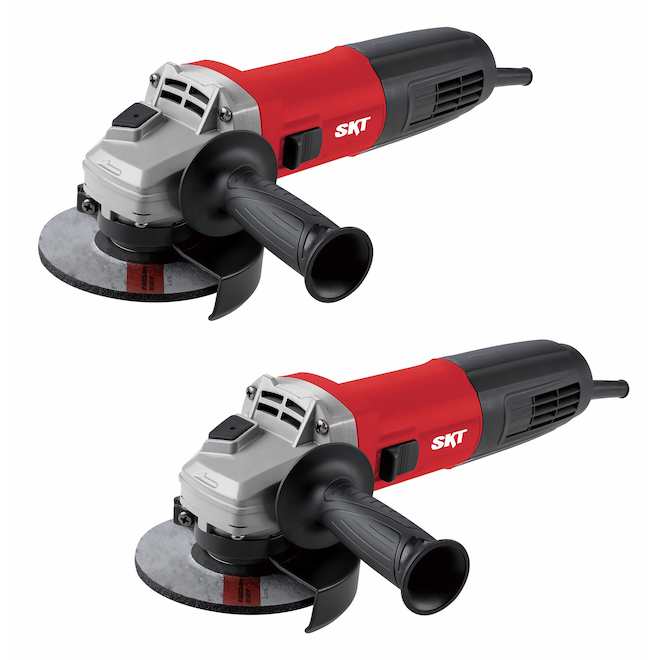 SKT Angle Grinders Compact 4 1/2-in 120V 60Hz 11,000 RPM - Set of 2 ...