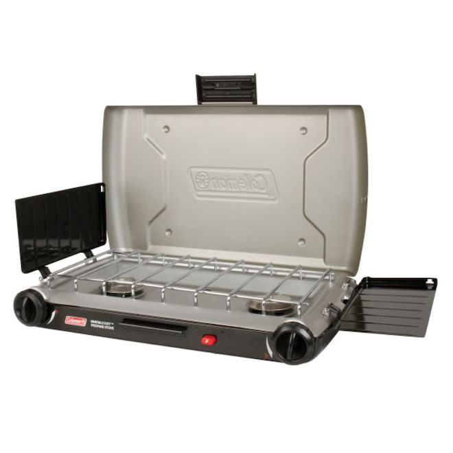 Coleman 22000-BTU 2-Burner Aluminized Steel Propane Gas Camp Stove ...