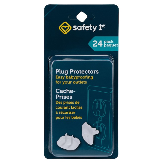 Cache-prises Safety 1st en plastique, paquet de 24 484410320 | RONA