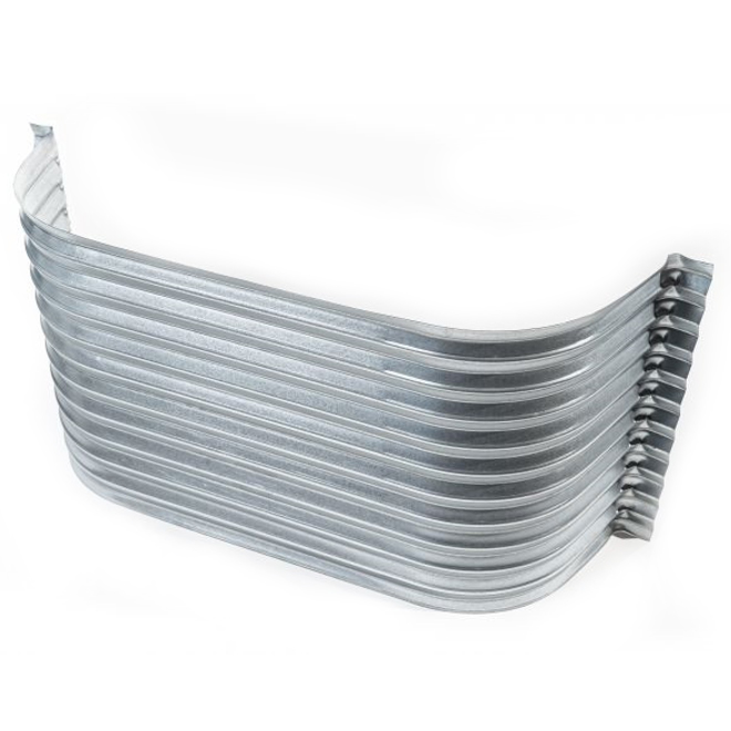 Atlantic Ail Corrugated Galvanized Steel Window Well - 42 x 12 x 36-in ...