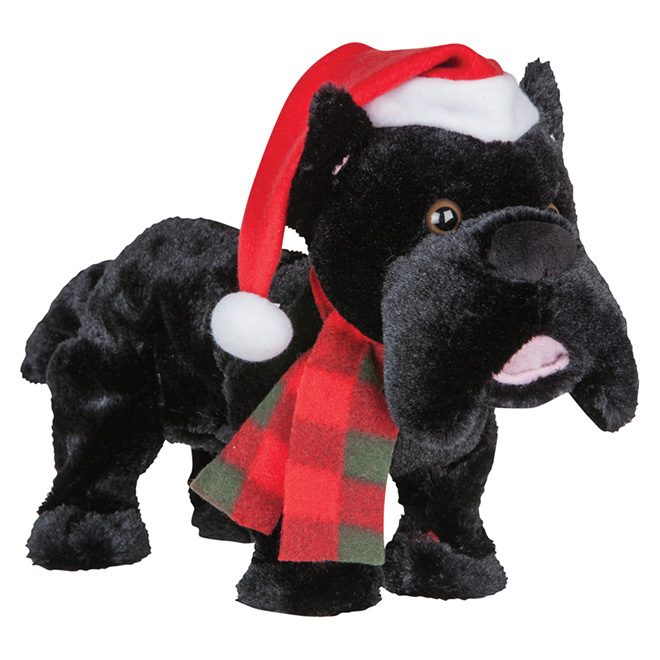 HOLIDAY LIVING Scooty Pouncing Puppy Singing Figurine 36935 | RONA