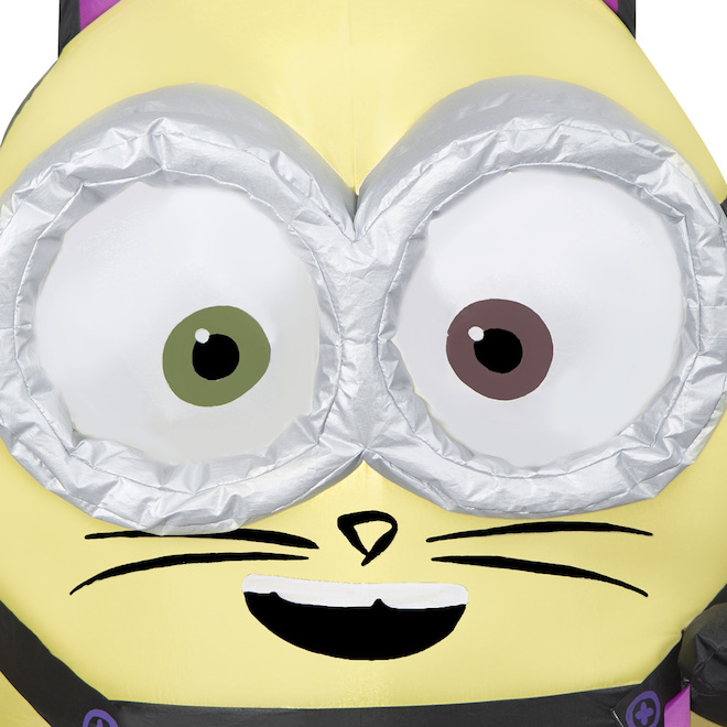 Universal Pictures Halloween Cat Minion Inflatable LED 3.22-ft x 2.66 ...