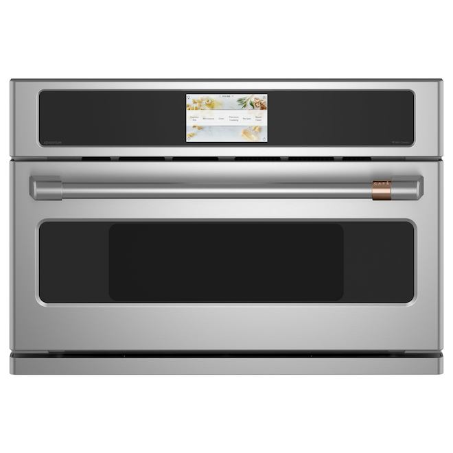 CAFE Café 1.7-ft³ Touch-Display Single Microwave and Wall Oven Combo ...