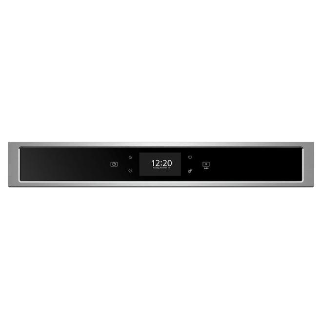 WHIRLPOOL Four mural intelligent à convection, 4,3 pi³, inox WOS72EC7HS ...