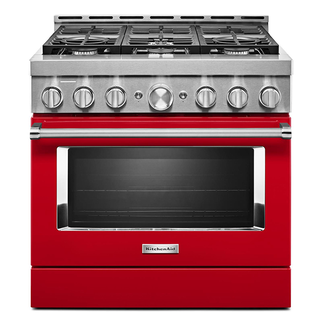 KitchenAid Dual Flame Gas Oven - 6 Burner - Voice Controlled App ...