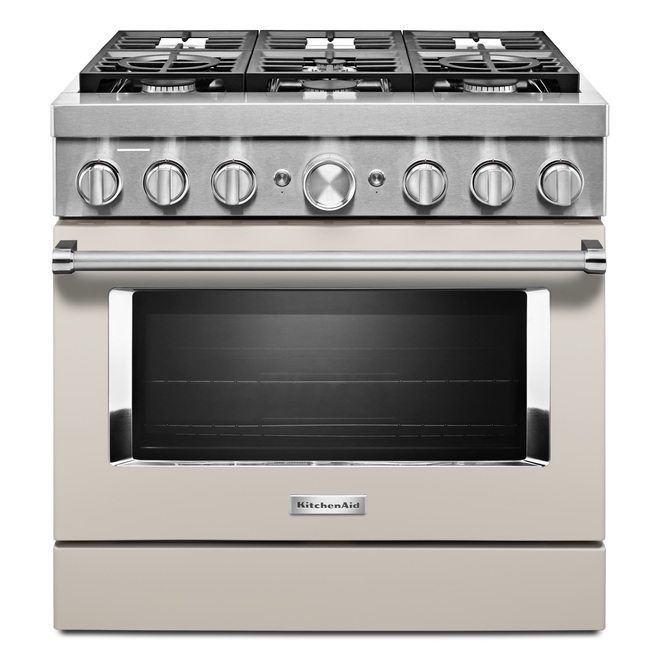 KitchenAid Smart Gas Range - App Compatibility - Freestanding - 36-in H ...