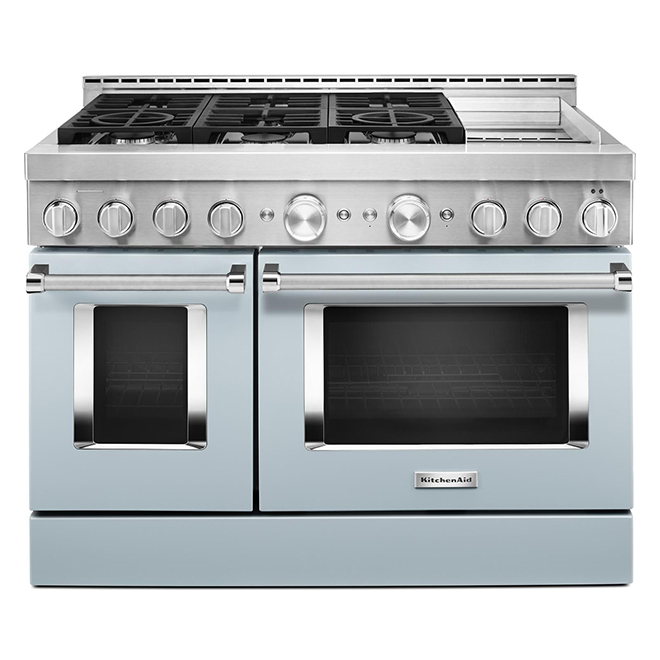 Kitchenaid 6 Burner - Dual Fuel - Voice Controlled - App Compatible ...