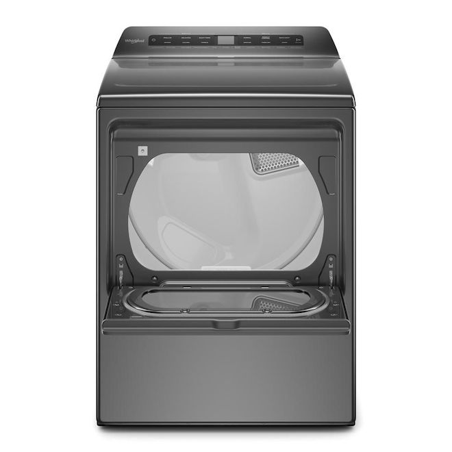 WHIRLPOOL Sécheuse électrique intelligente, 7,4 pi³, ombre chrome ...