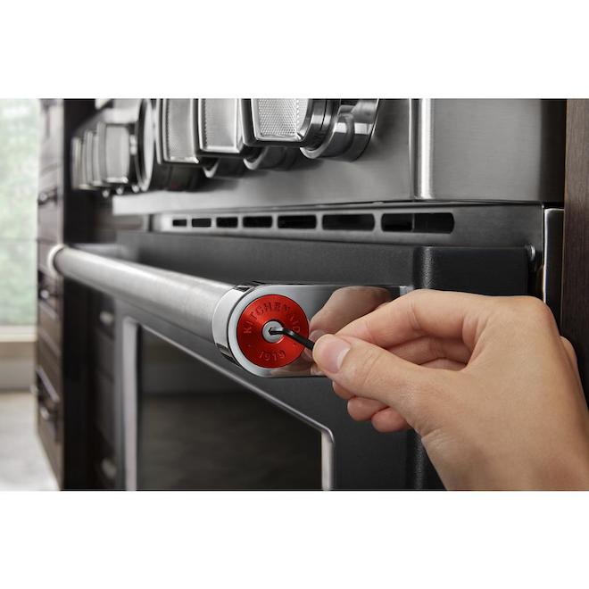 KitchenAid® Commercial-Style Range Handle Medallion Kit W11368841RE | RONA