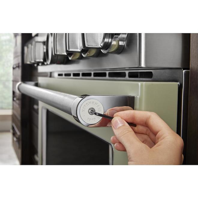 KitchenAid® Commercial-Style Range Handle Medallion Kit W11368841MP | RONA