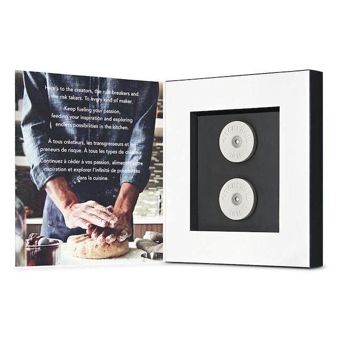 KitchenAid® Commercial-Style Range Handle Medallion Kit W11368841MP | RONA