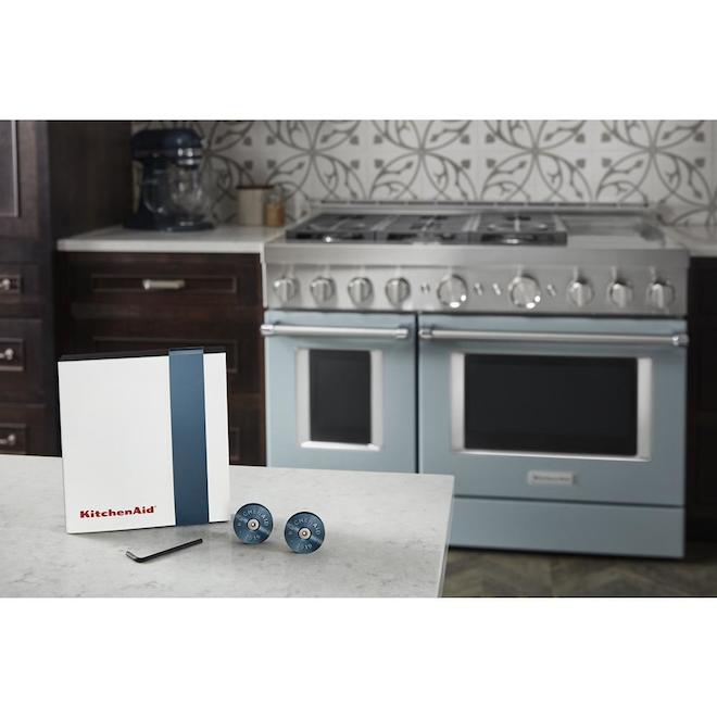 KitchenAid® Commercial-Style Range Handle Medallion Kit W11368841DD | RONA