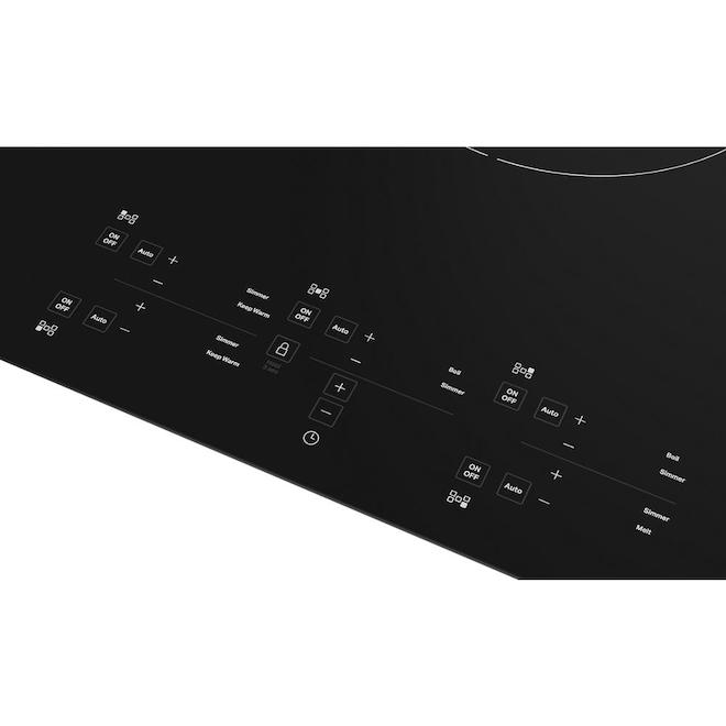 Surface de cuisson KitchenAid, 5 éléments, noir (commun: 30 po; réel ...
