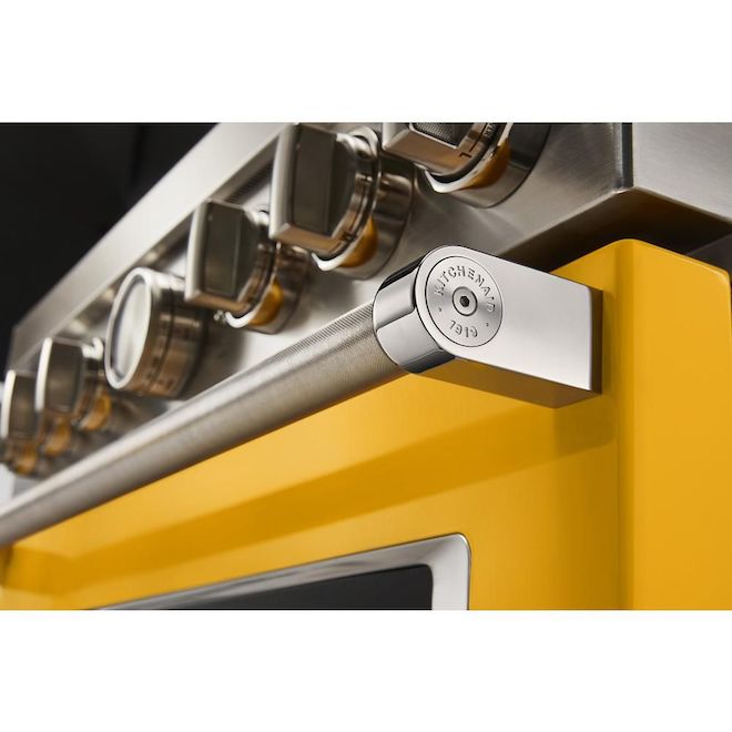 KitchenAid 36-in Commercial-Style Gas Range with 6 Burners, 5.1 cu.ft ...