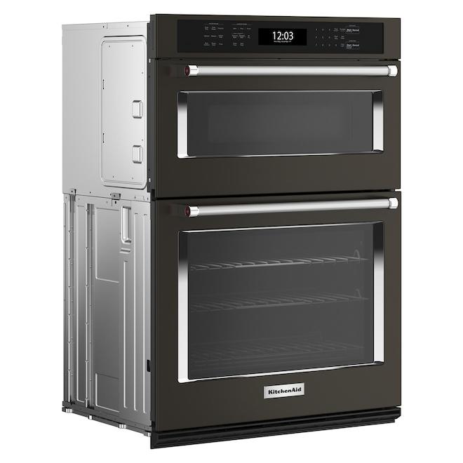 KitchenAid 27-in Self-Clean Single-Fan Convection Combo Microwave 4.3 ...