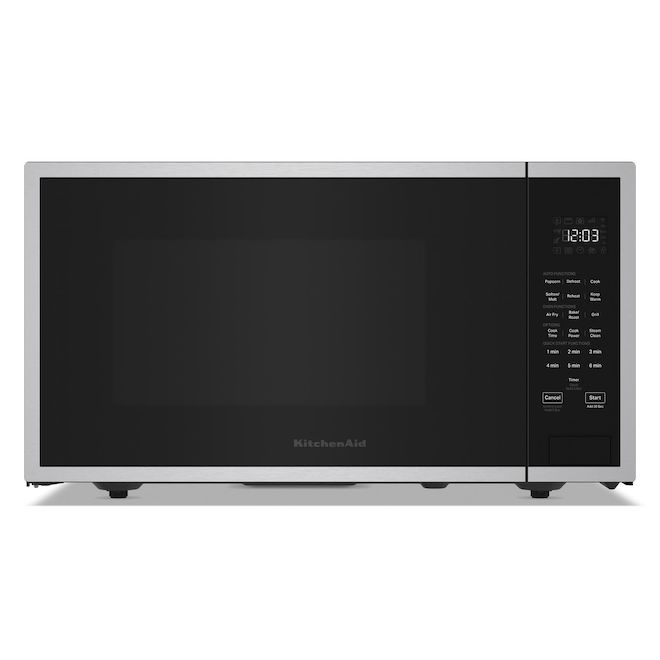 KitchenAid 24-in 1.5-ft³ 1500 W PrintShield Stainless Steel Countertop ...
