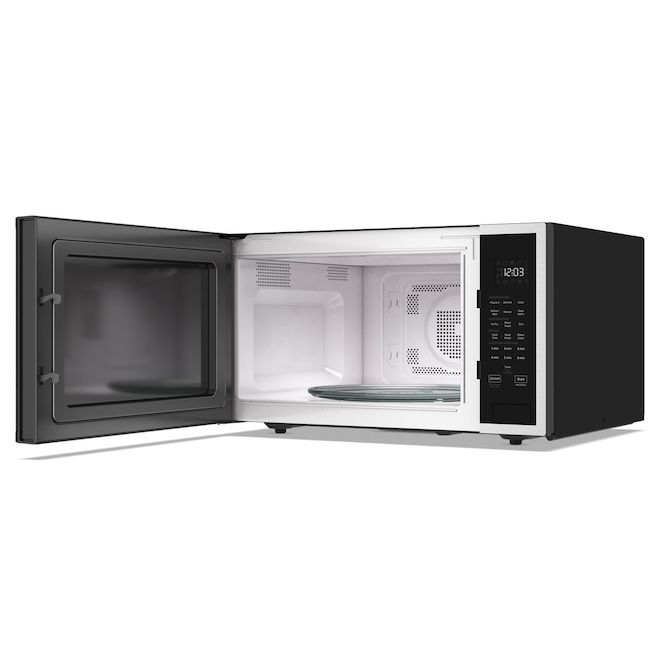 KitchenAid 24-in 1.5-ft³ 1500 W PrintShield Stainless Steel Countertop ...