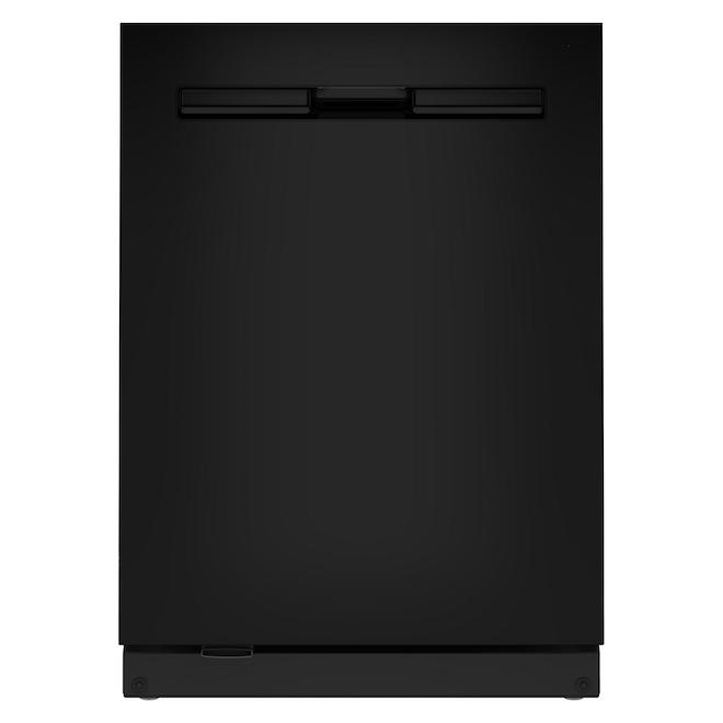 Maytag Dishwasher 47 dB with 3rd Rack and PowerBlast Cycle - Black ...
