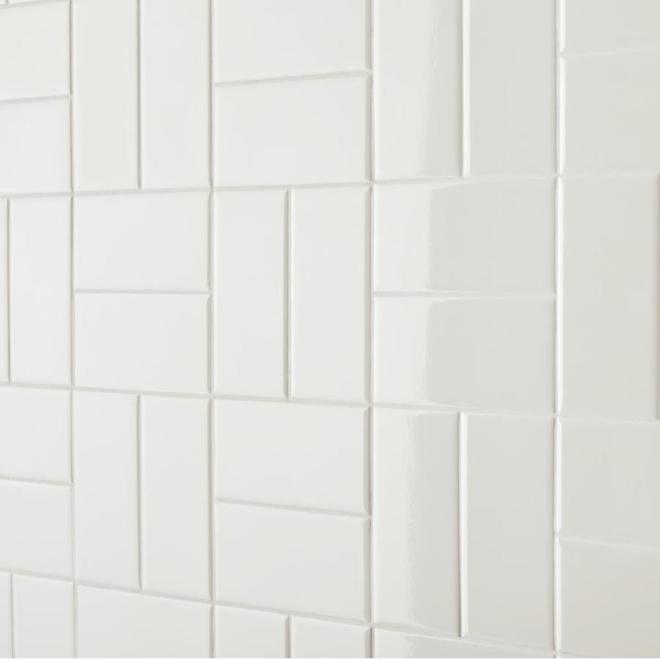 American Olean White Subway Tile Laundry Rooms American Olean White