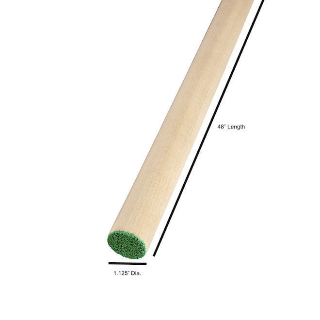 Madison Mill 48-in Round Poplar Wood Dowel (1-1/8-in x 48-in) 436514 | RONA