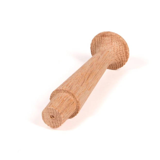 Madison Mill Oak Shaker Peg Miniature 7/8-in x 3 1/2-in 16141 | RONA
