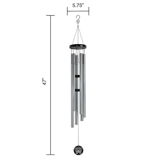 Laser Cut Butterfly Wind Chime 06-63 | RONA