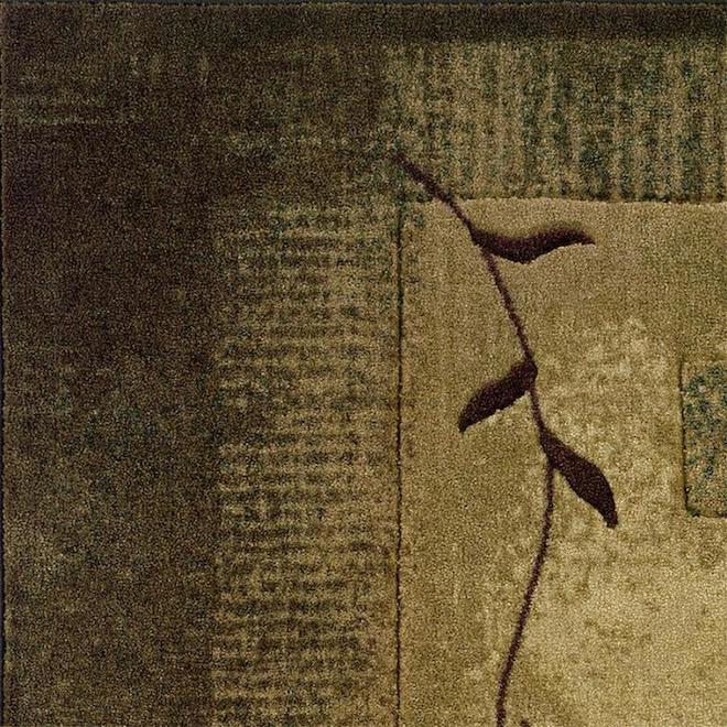 allen + roth Green (Common:; Actual: 5.25-ft W x 7.5-ft L) PRT7805L | RONA