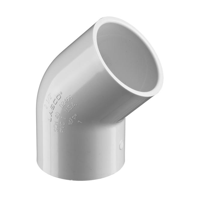 RPS Products 2-in Dia 45-Degree PVC Sch 40 Elbow 26GV4502HH | RONA